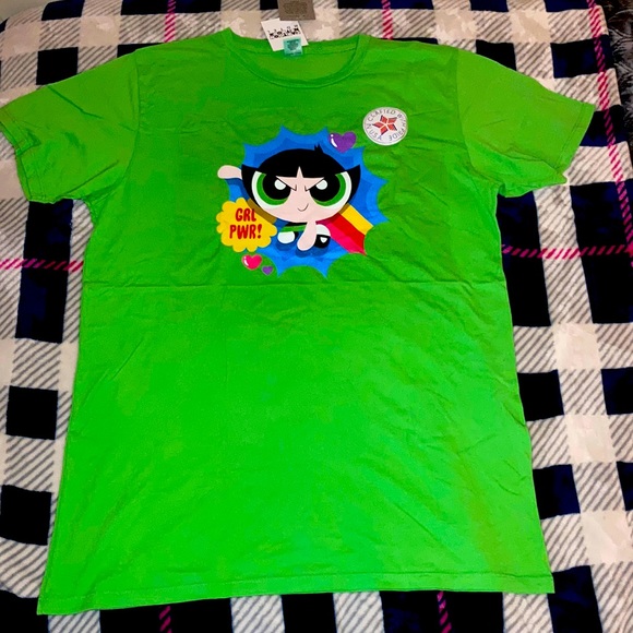 Cartoon Network | Tops | Powerpuff Girls Buttercup Tshirt | Poshmark